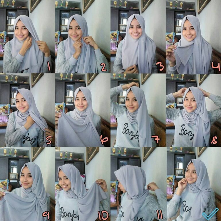 Tutorial Hijab Versi Sabyan – Ragam Muslim