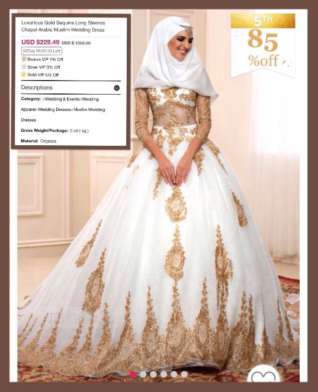 Gaun Pengantin Muslim Simple Elegan Lovely 10 Inspirasi Tren Gaun ...
