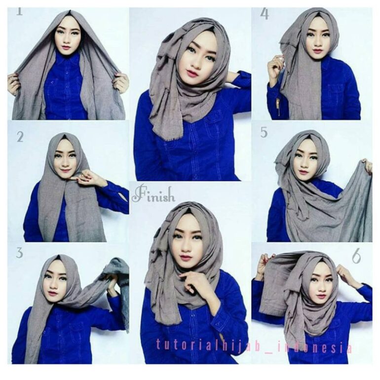 Tutorial Hijab Sederhana Buat Wisuda – Ragam Muslim