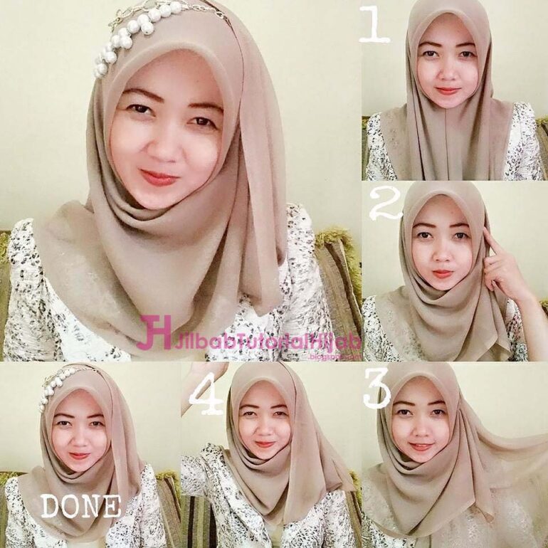 Tutorial Hijab Chic Simple – Ragam Muslim